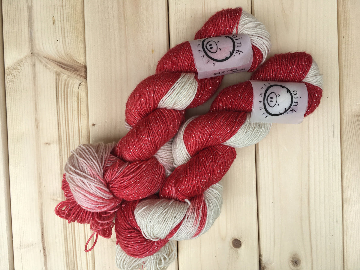 Peppermint Stitch - Yarn – Oink Pigments